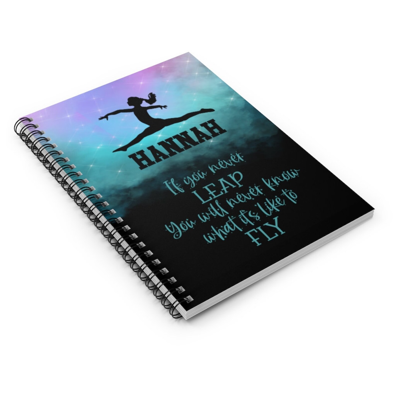 Gymnastics Gift for Girls Personalized Notebook for Kids - Etsy
