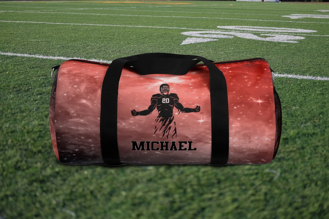 Football Bag Personalized, Football Gifts for Boys, Custom Duffel Bag ...