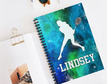 Tennis Notebook - Etsy