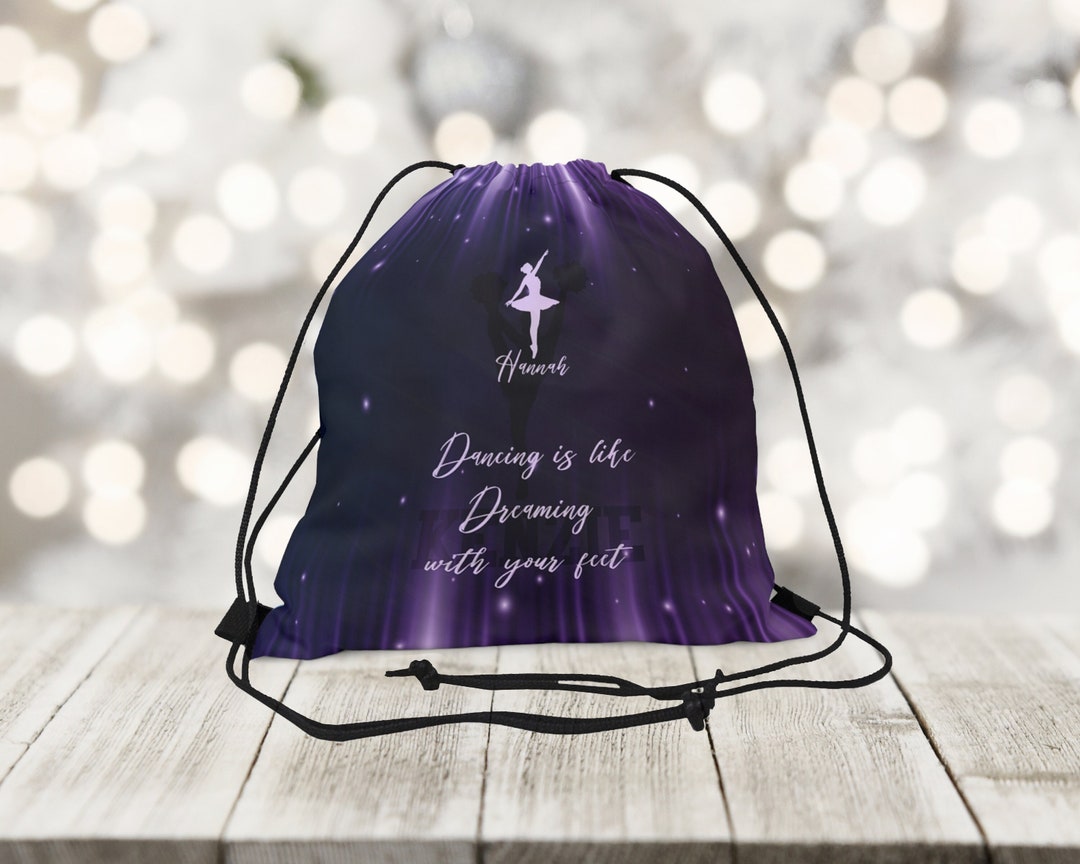 Dance Bag Personalized Dance Gift for Girls Ballet Bag - Etsy