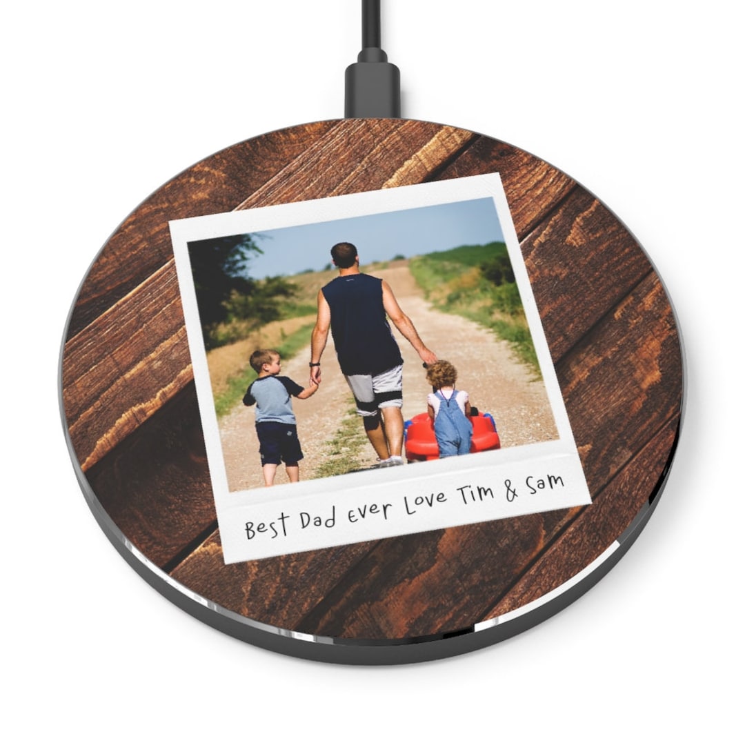 Father's Day Charging Pad for Phone, Personalized Gifts for Dad From ...