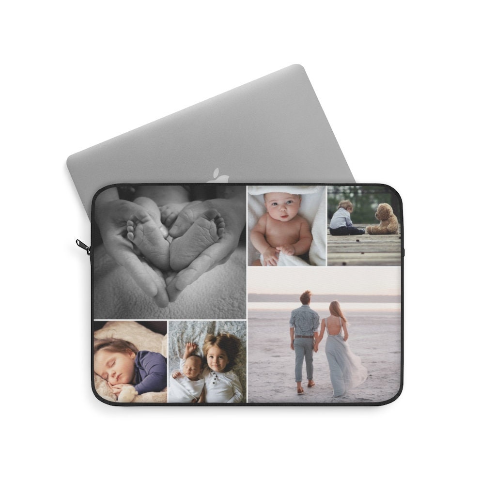 Personalized 6 Photo Laptop Sleeve Custom Laptop Case | Etsy