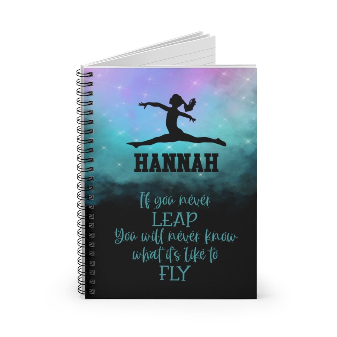 Gymnastics Gift for Girls Personalized Notebook for Kids - Etsy