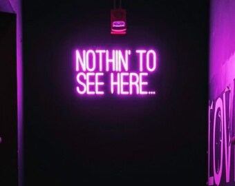Nothing to See Here - Etsy