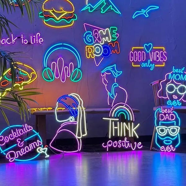 Custom Neon Lights - Etsy