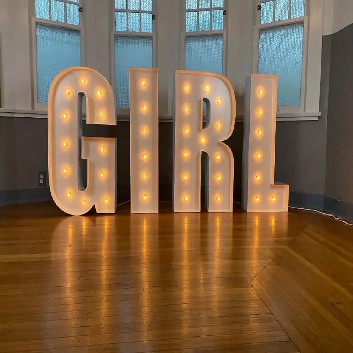 Custom LED Marquee Number Sign Light up Number Unique Design ...