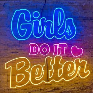 Custom LED Name Sign Neon Light up Wall Decor Personalized Home Display ...