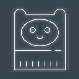 Adventure Time Neon Light - Etsy