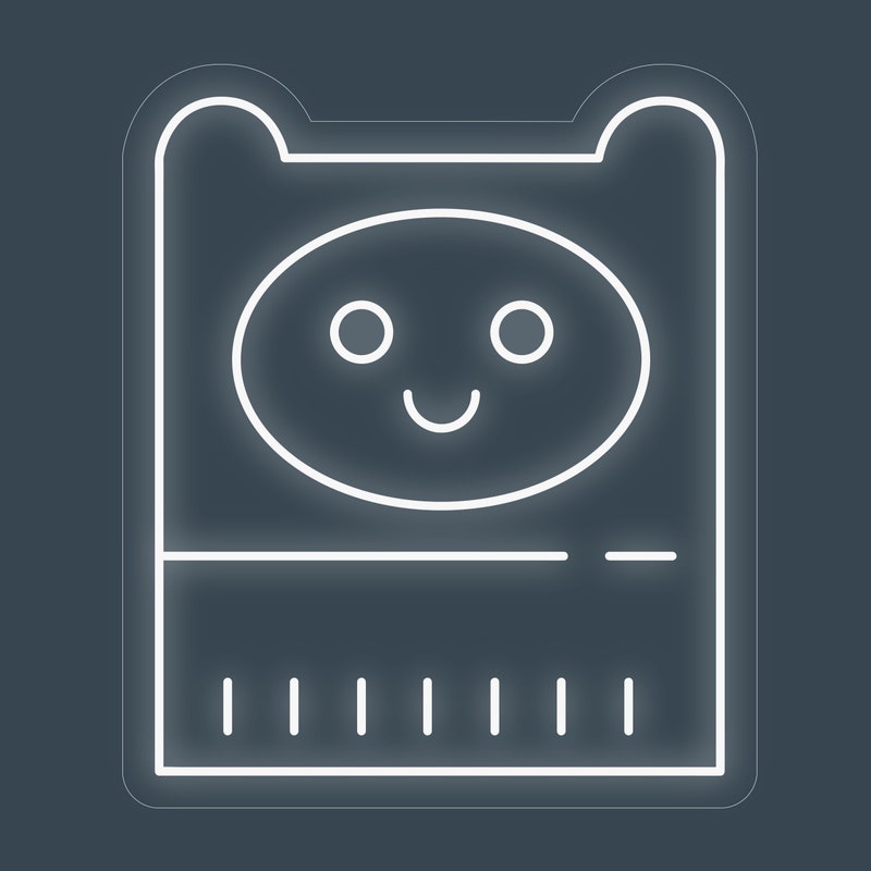 Adventure Time Neon Light - Etsy