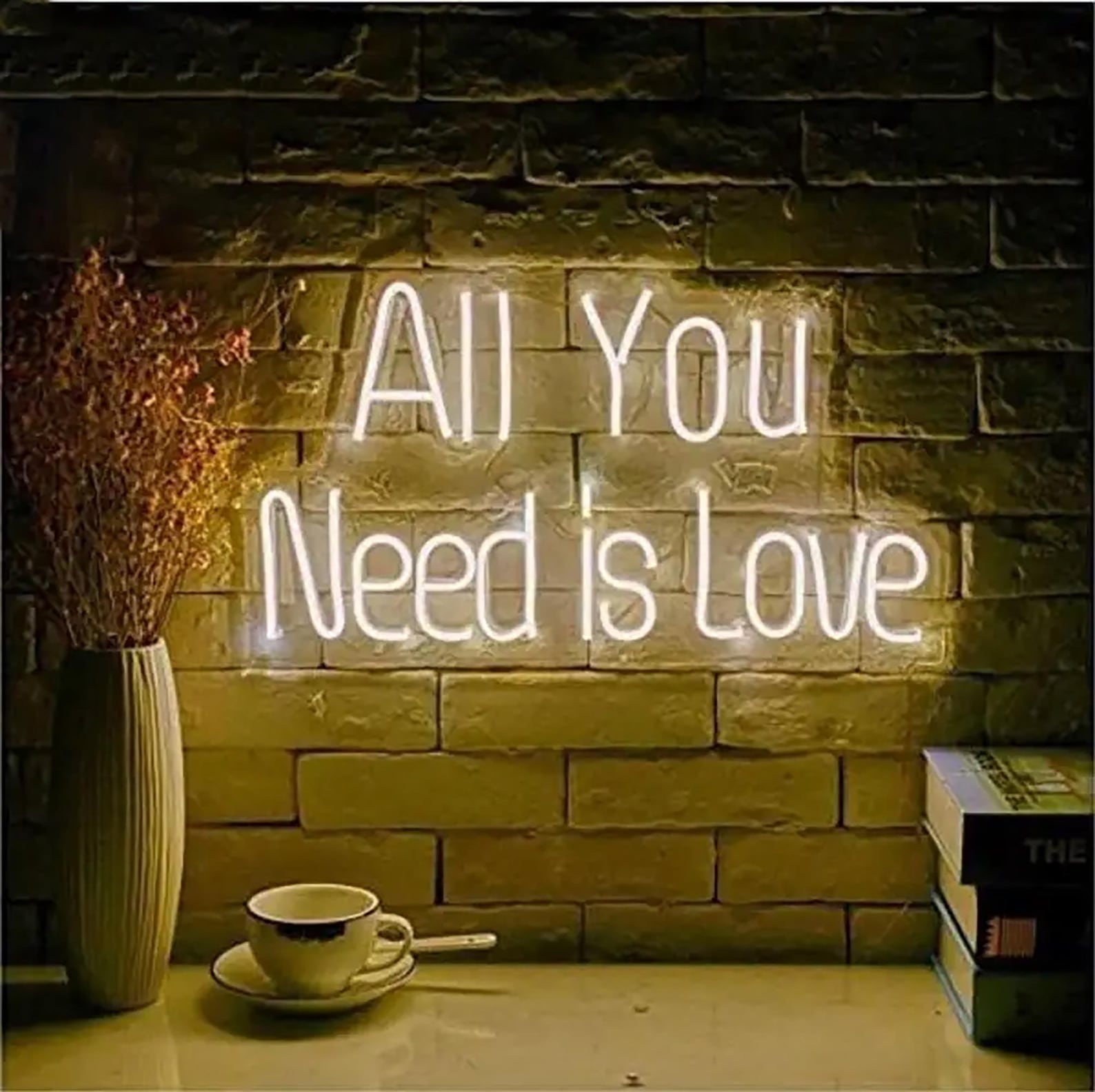 Unique Neon LED Wedding Sign Stylish Party Decor Custom Backdrop ...