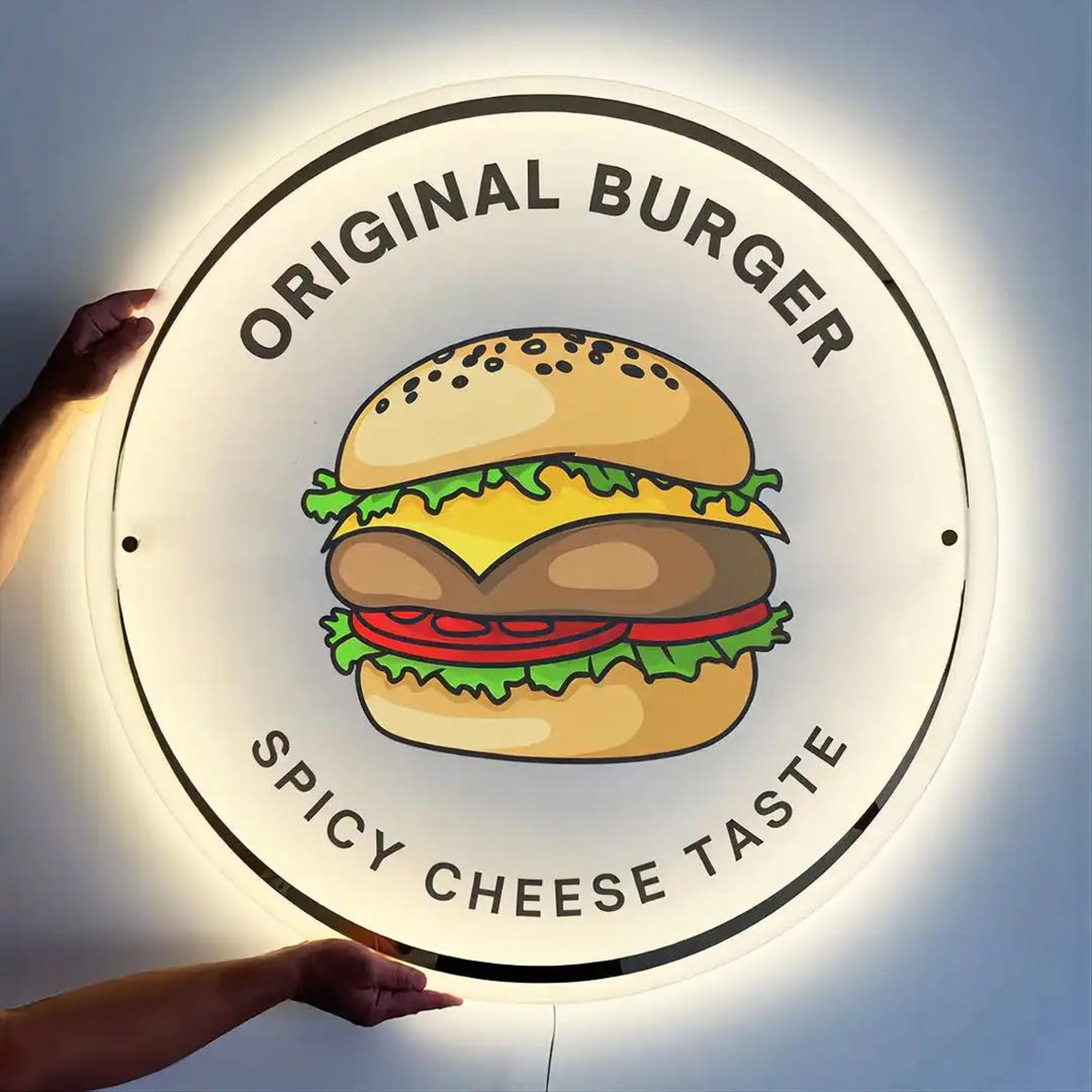 Custom Acrylic Backlit Signs for Retail Stores - Personalized LED ...