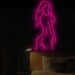 Standing Backside Neon LED Sign Light up Wall Art Unique Home Decor ...