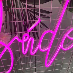 Custom Light up Sign Neon Design Personalized Glowing Wall Art Home ...