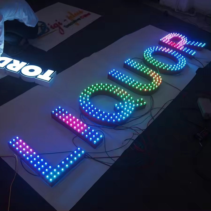 3D Letters Bright Ideas, Brilliant Results: Custom LED Channel Letters ...