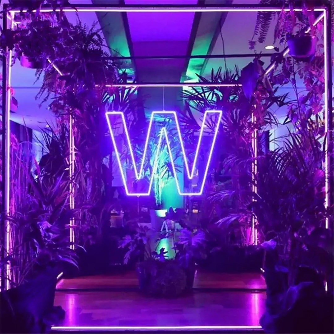 Bright Neon LED Light Custom Name Wall Art Personalized Event Display ...