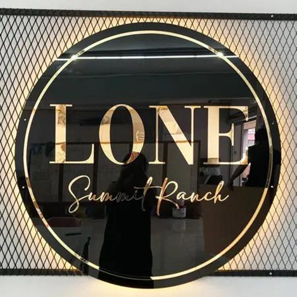 Custom Acrylic Backlit Signs for Retail Stores - Personalized LED ...