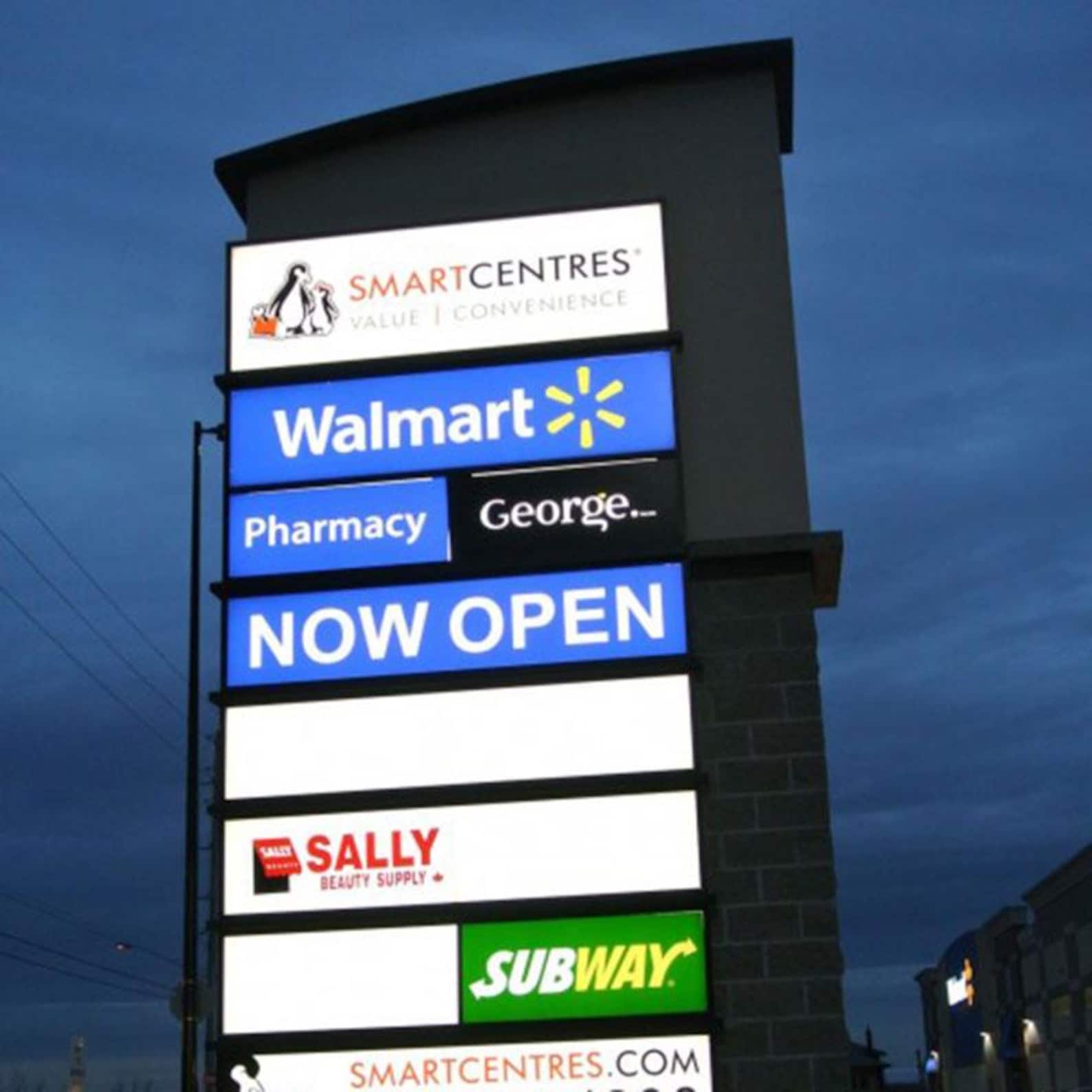 Custom Office Monument Sign Corporate Pylon Sign for Business Park Tech ...
