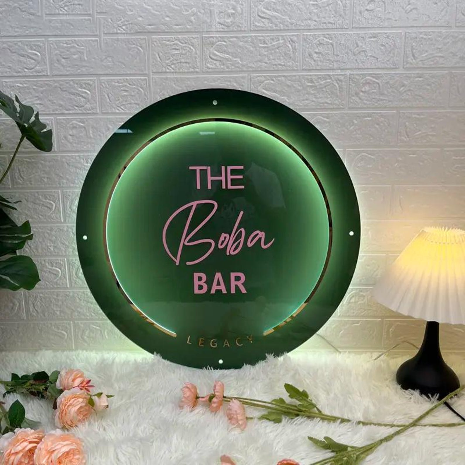 Custom Acrylic Backlit Signs for Retail Stores - Personalized LED ...