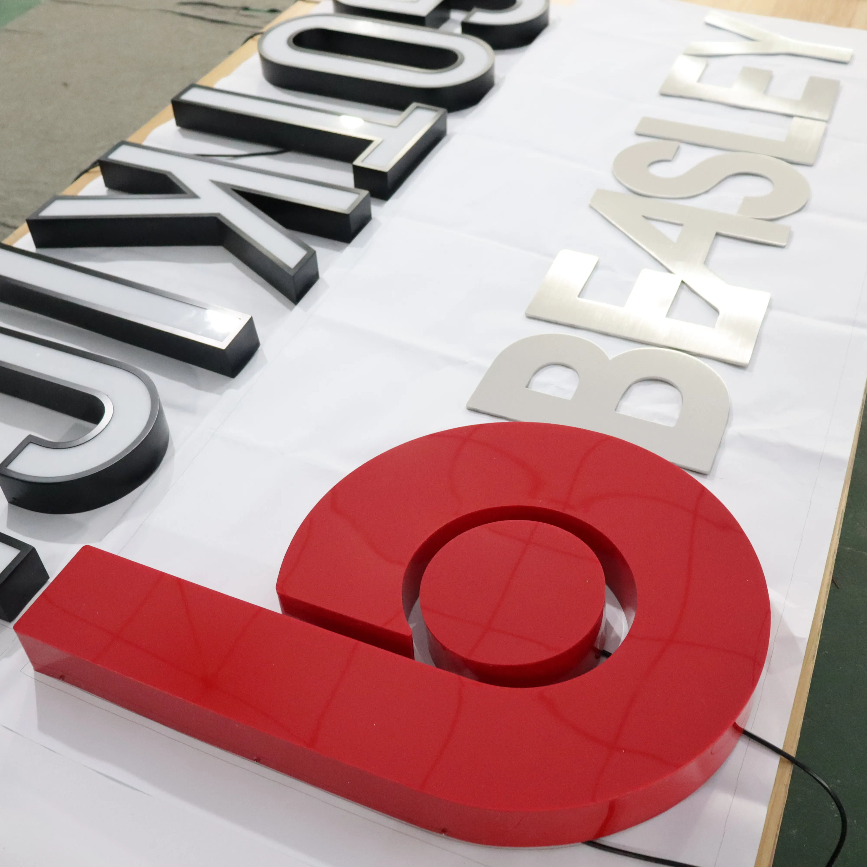 3D Letters Custom Front Lit LED Channel Letters Sign - Illuminate Your ...