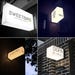LED Light Box Restaurant Wall Sign Custom Glowing Cube for Ramen Shops ...