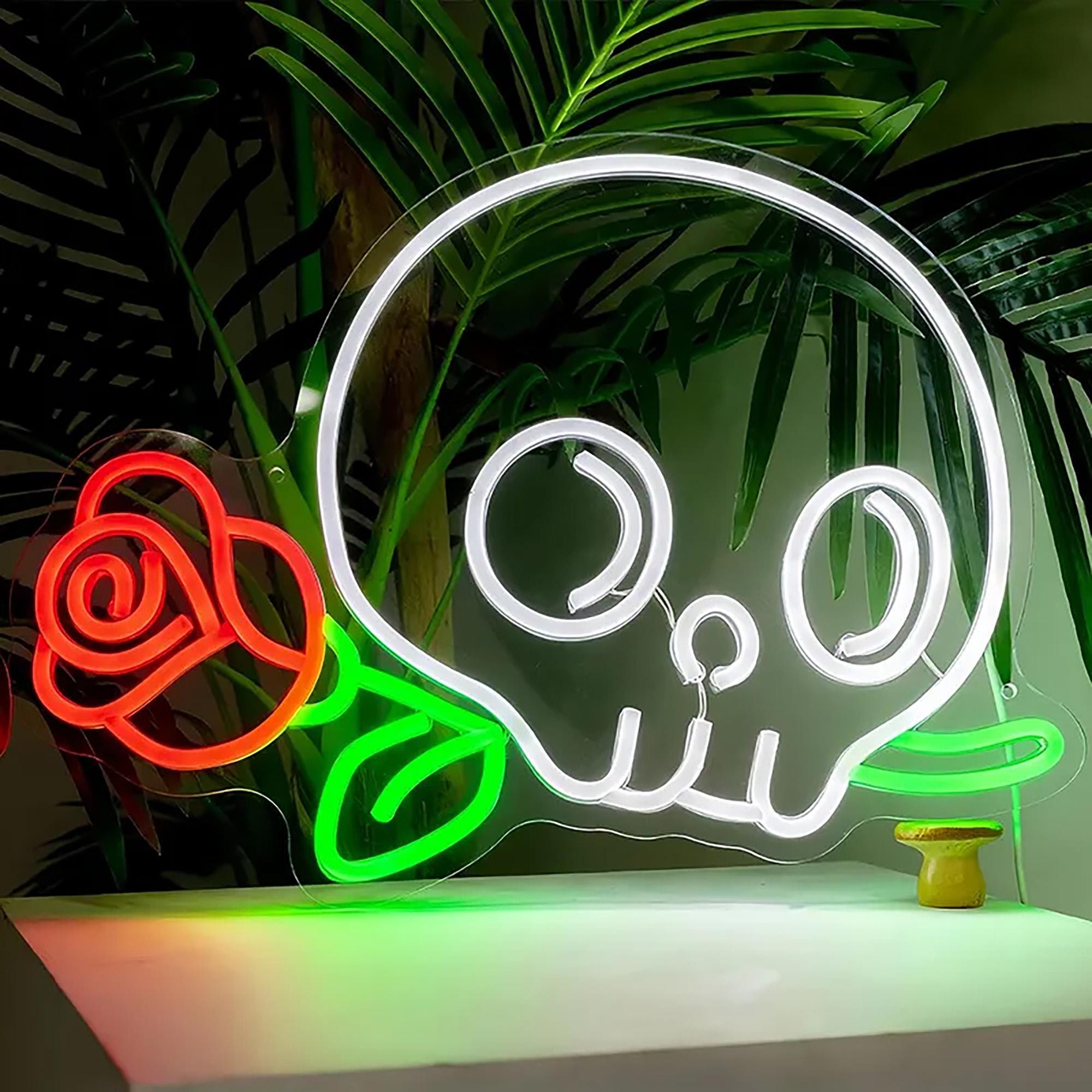 Bright Neon LED Sign Custom Light up Design Unique Decor Perfect for ...