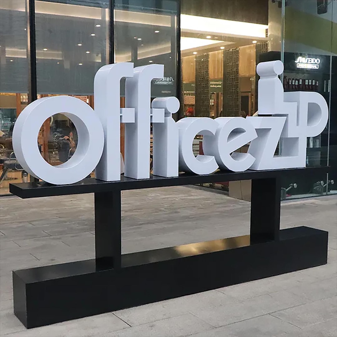 Personalized Large Outdoor Letter Sign - Sturdy Business Name Display ...