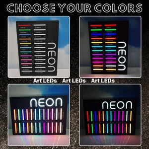 Angel and Devil Wings Neon LED Sign Light up Wall Art Unique Home Decor ...