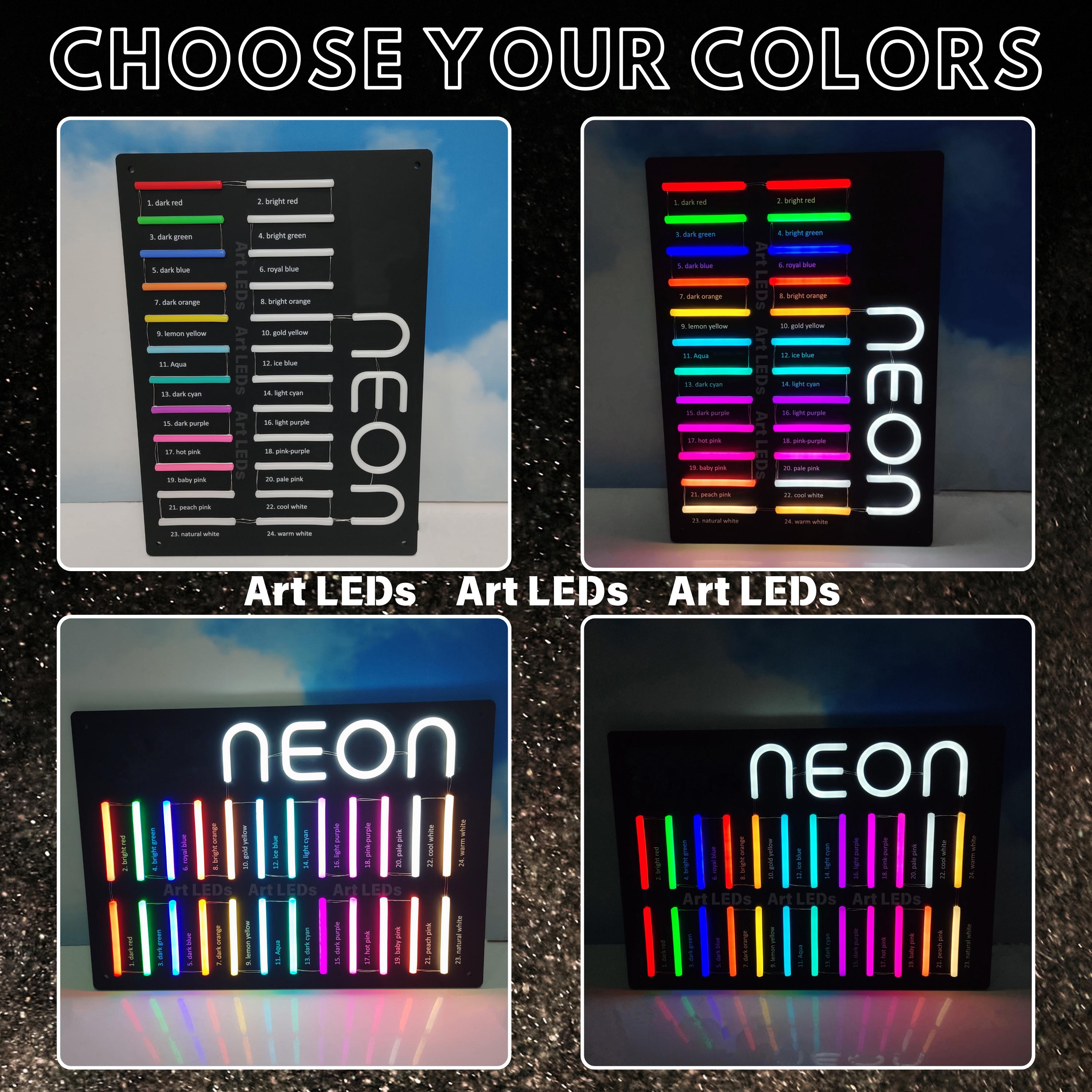 Rilakkuma Teddy Bear Neon LED Sign Custom Light up Wall Art Cute Kawaii ...