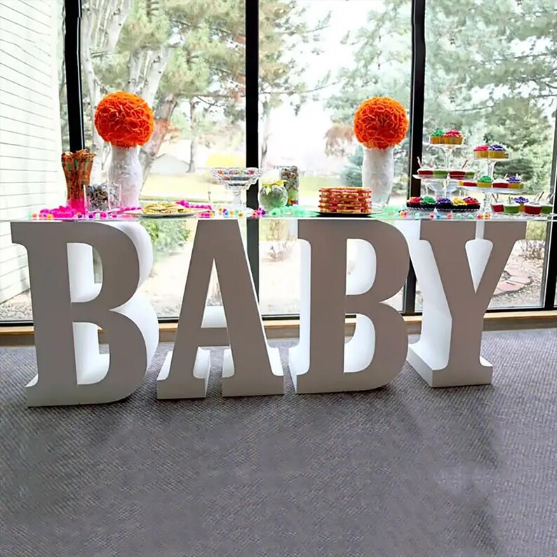 Custom Large Outdoor Letter Sign - Elegant Business Name - Durable ...