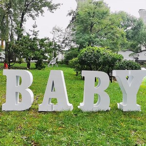 Custom Large Outdoor Letter Sign - Elegant Business Name - Durable ...
