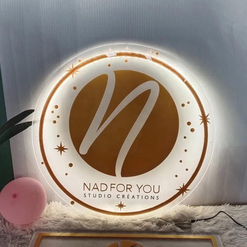 Custom Acrylic Backlit Signs for Retail Stores - Personalized LED ...
