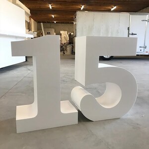 Custom Large Outdoor Letter Sign - Bold Business Name Display - Durable ...