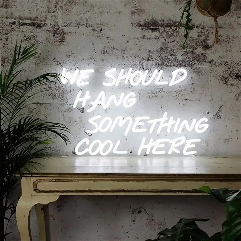 LED Neon Light Sign Customizable Bright Decor Unique Wall Art Ideal for ...