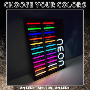 Angel and Devil Wings Neon LED Sign Light up Wall Art Unique Home Decor ...