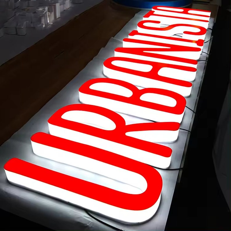 Illuminate 3D Letters Full Lit Your Brand Custom LED Channel Letters ...