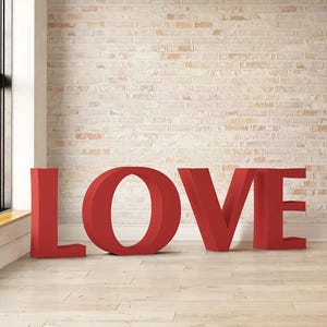 Personalized Large Outdoor Letter Sign - Custom Business Name - Sturdy ...