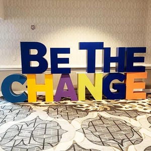 Custom Large Outdoor Letter Sign - Bold Business Name Display - Durable ...