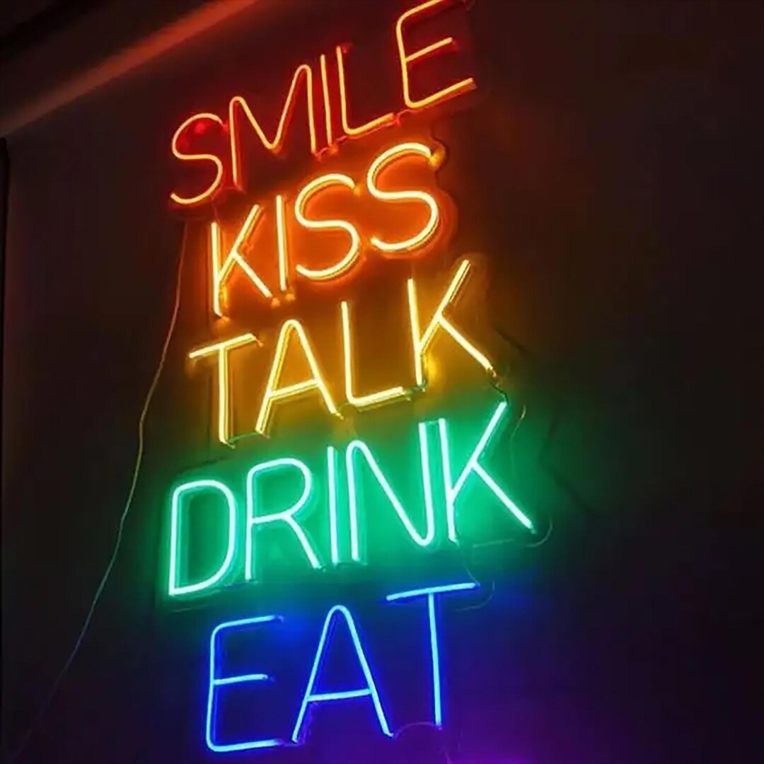 Custom Neon LED Wedding Sign Beautiful Event Decor Stunning Backdrop ...