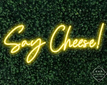 Neon Cheese Sign | Etsy