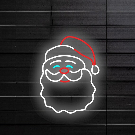 Neon Santa