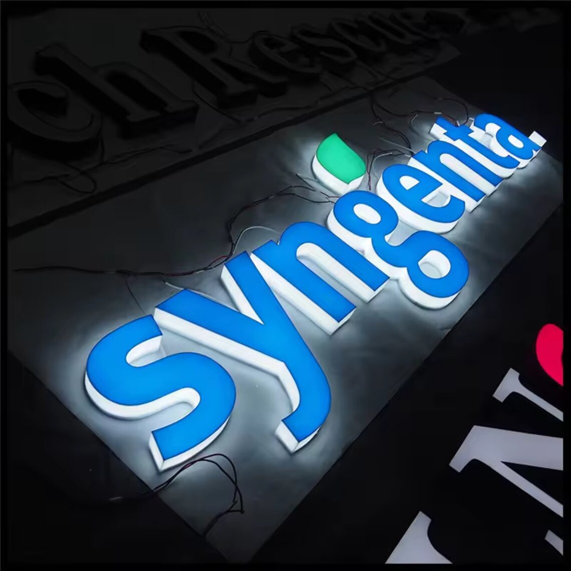 Illuminate 3D Letters Full Lit Your Brand Custom LED Channel Letters ...