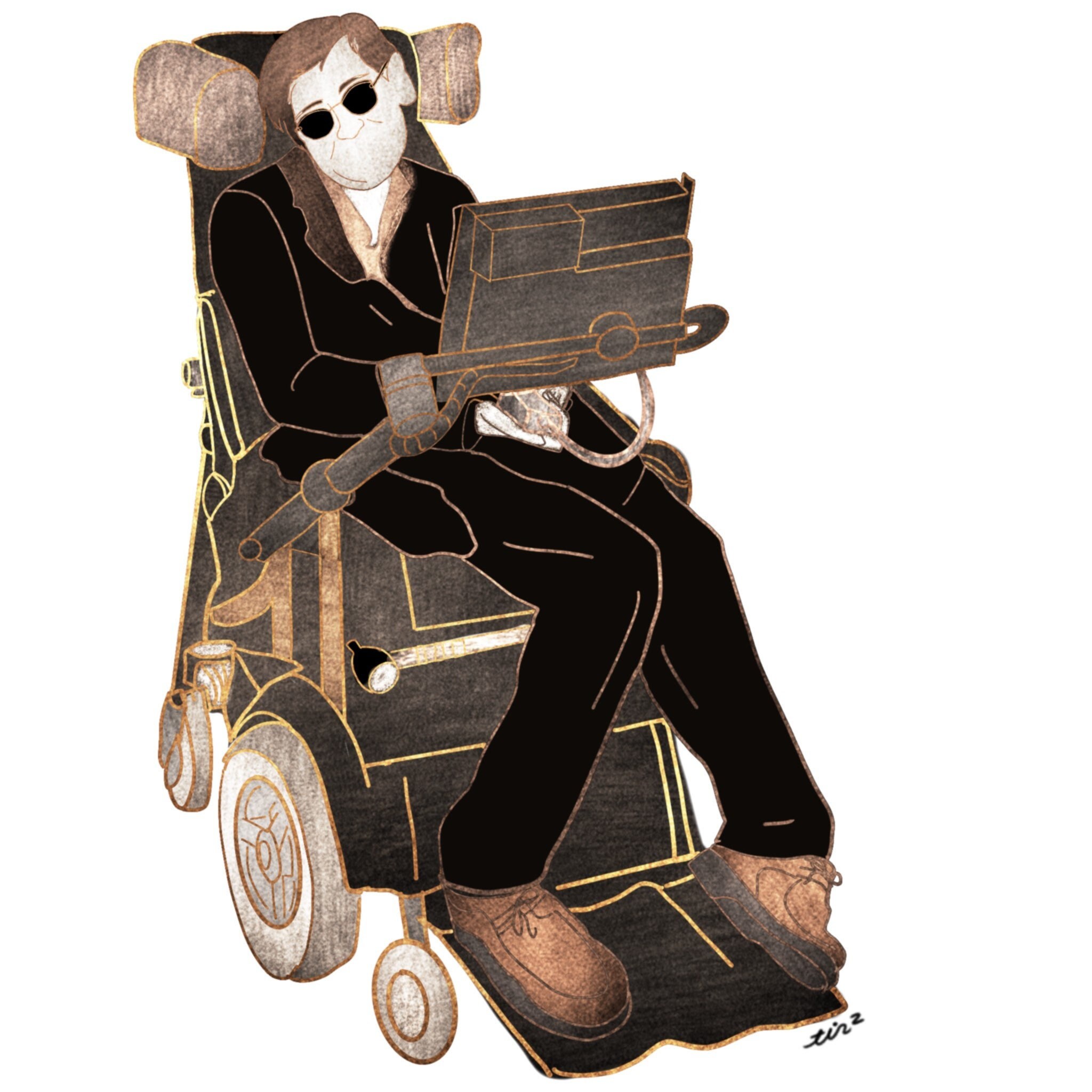 Stephen Hawking Sticker - Etsy