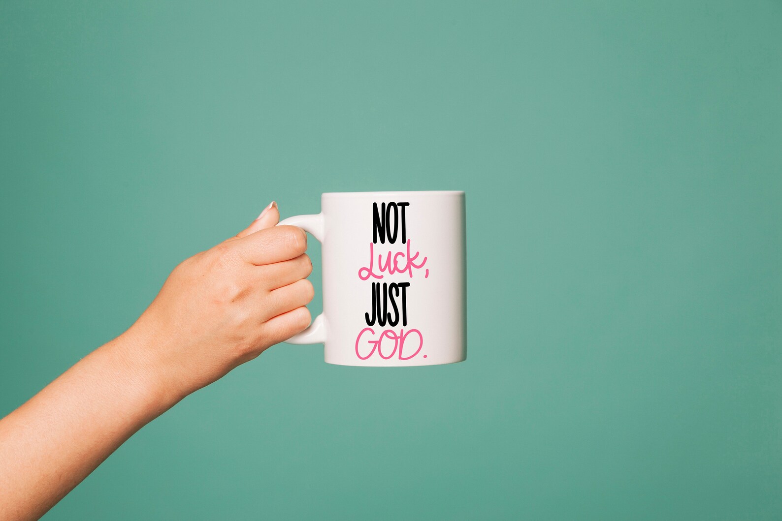 Not Luck, Just God Svg, Praise Him Svg, Faith Svg, Blessed Svg ...