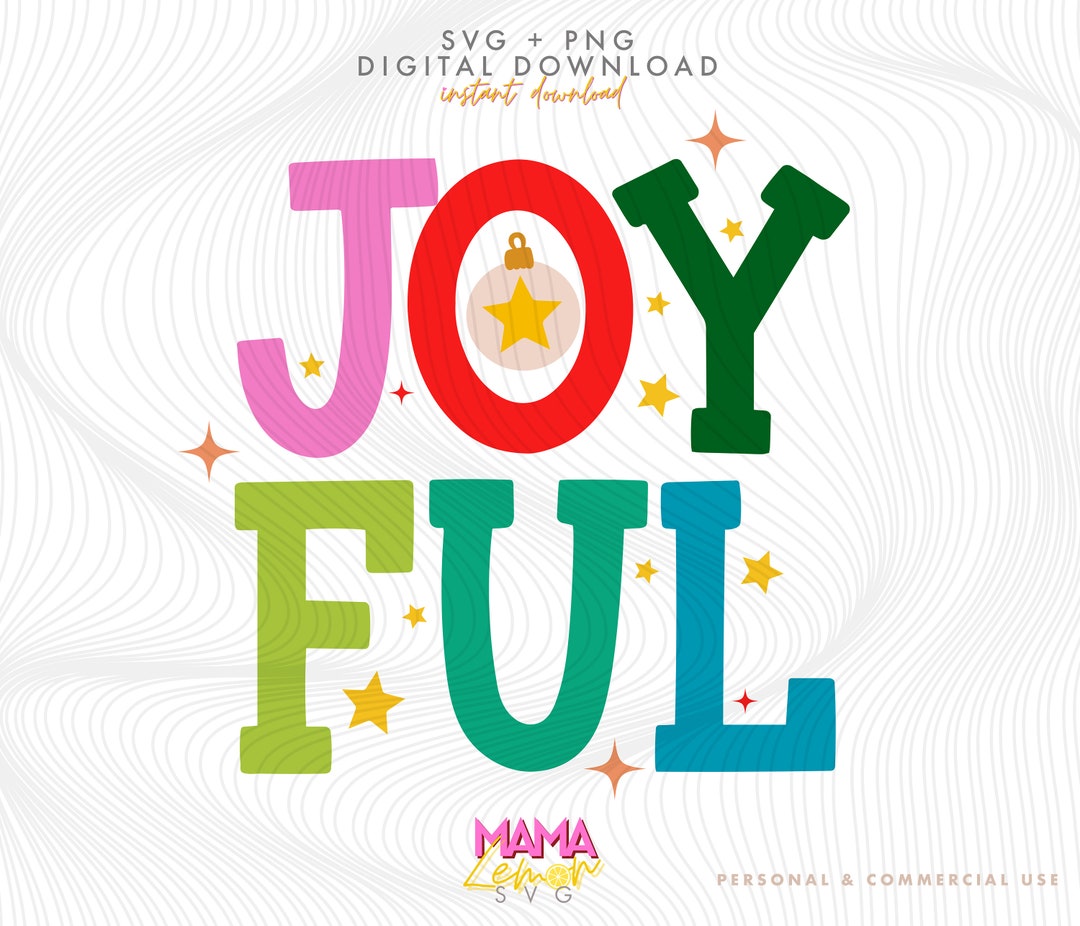 Joyful Svg, Joyful Christmas Door Mat, Christmas Decoration, Christmas ...