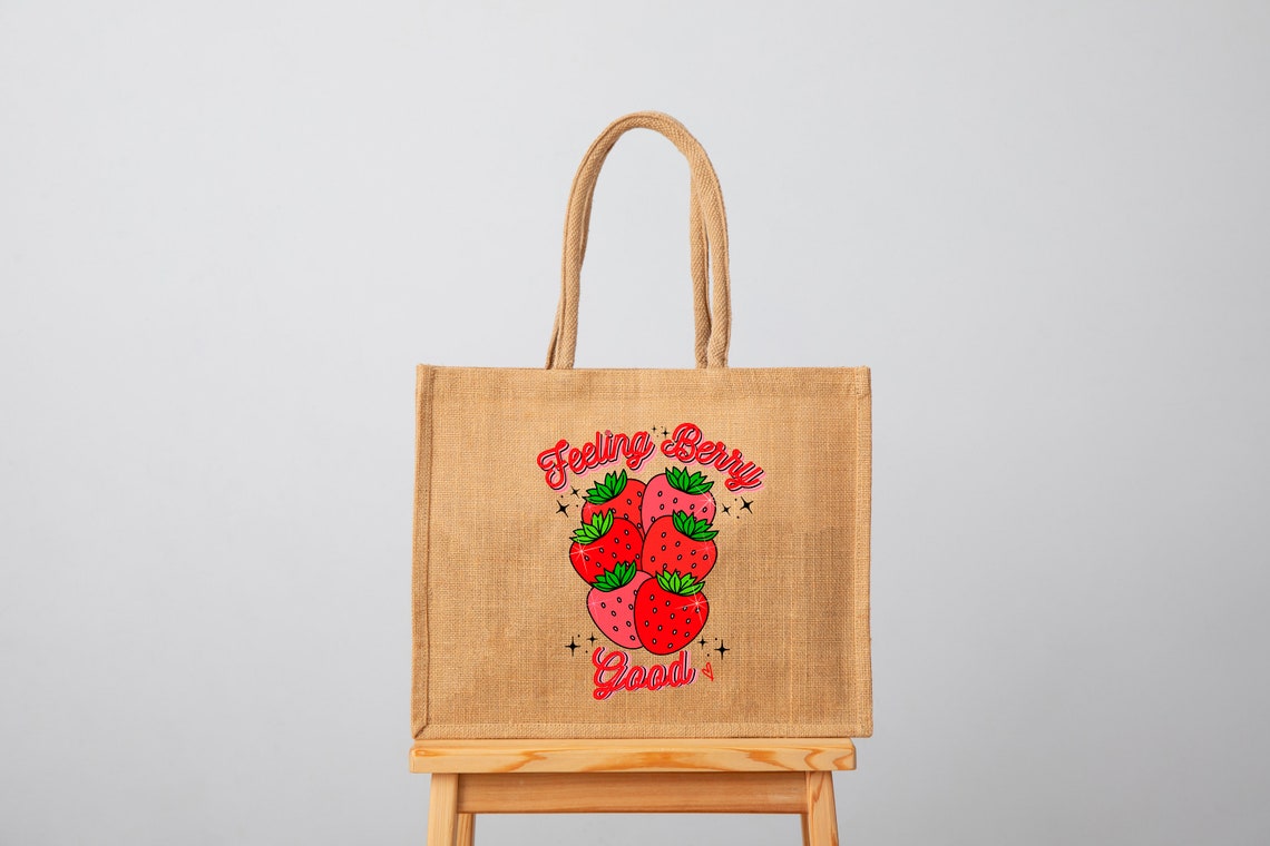 Feeling Berry Good Strawberry PNG SVG, Sublimation Design (digital ...