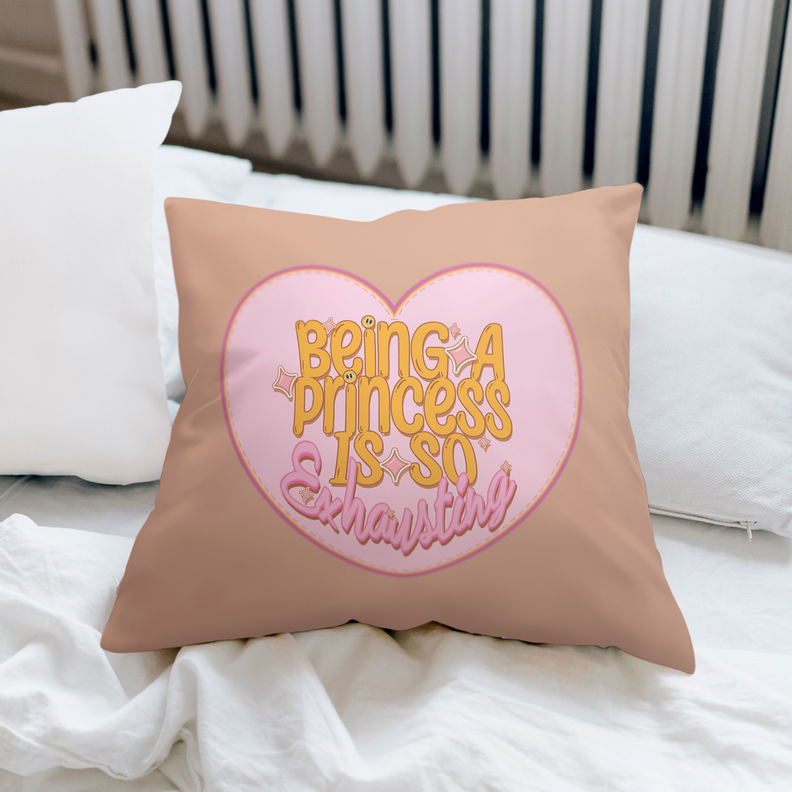 Being a Princess is so Exhausting SVG: Funny Sarcastic Quote (digital ...
