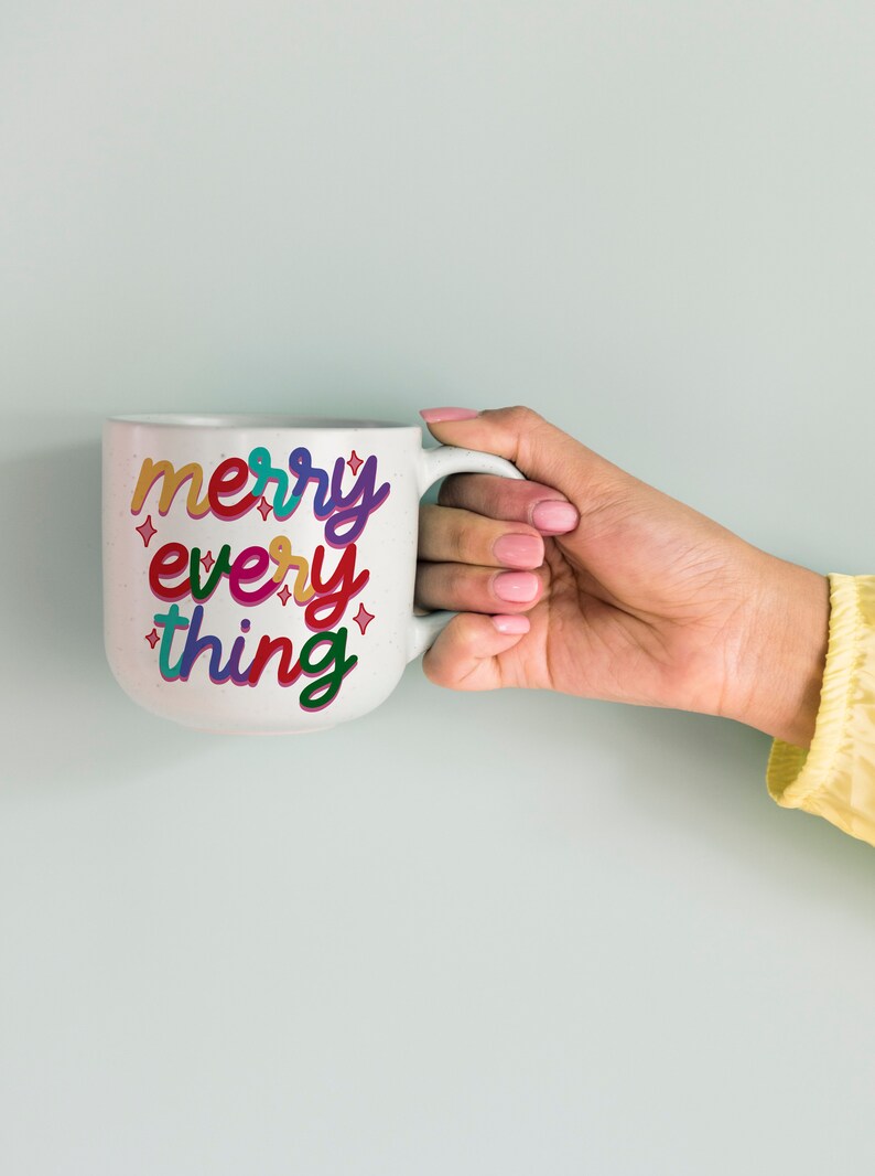 Merry Everything SVG PNG Christmas Svg, Merry Christmas Svg, Cheerful ...