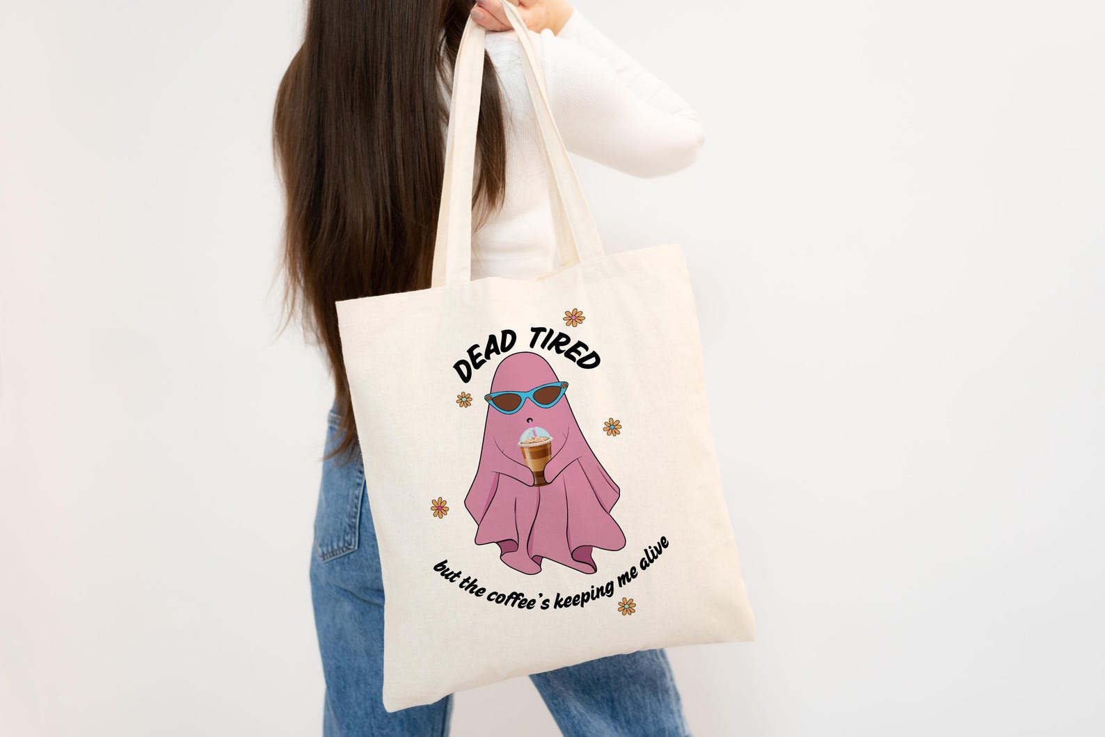 Dead Tired Svg, Funny Ghost Svg, Halloween Svg, Ghosts Svg, Ghost ...