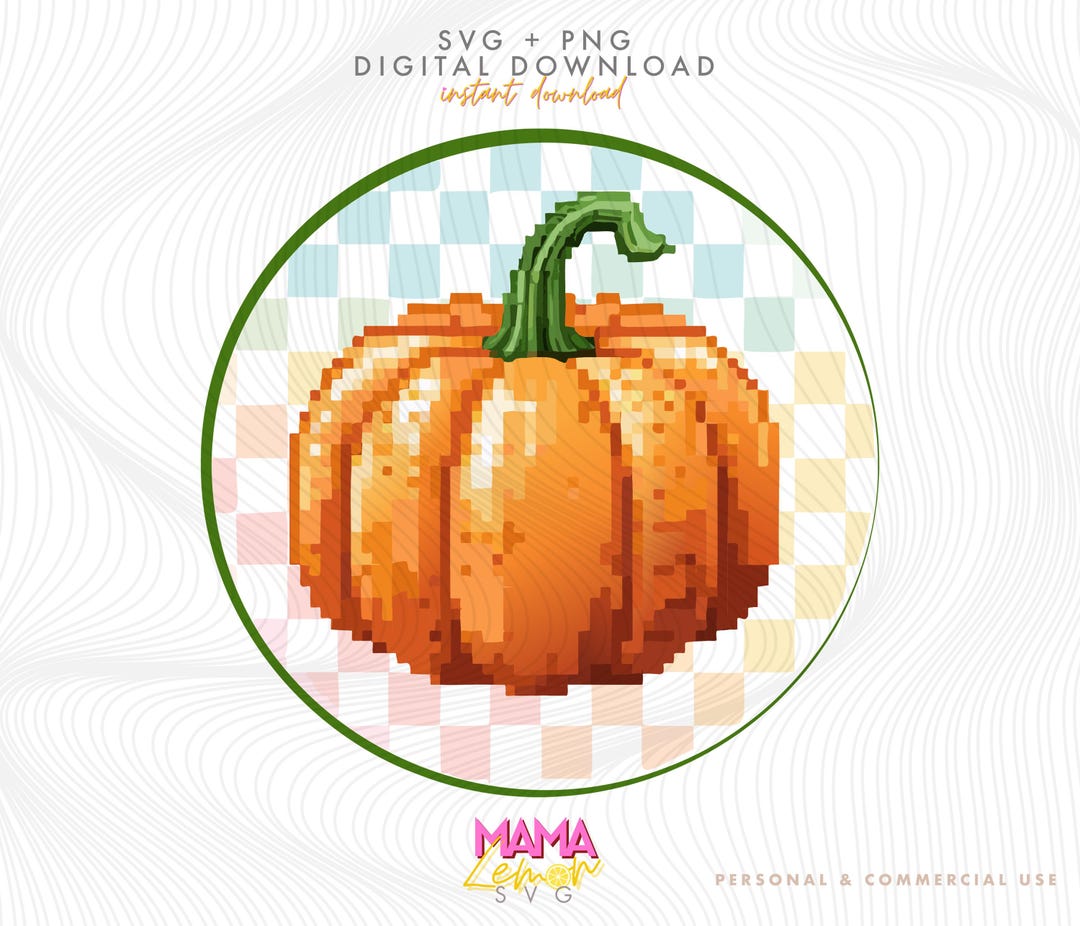 Gradient Pumpkin SVG: Trendy Halloween PNG (digital Download) - Etsy