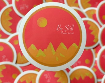 Psalm 46 Sticker - Etsy